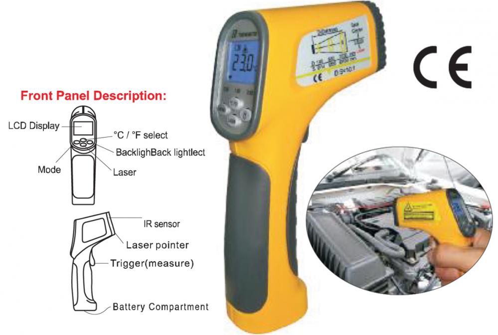 Infrared Thermometer | AUTOMASTER AUTO TOOLS CO., LTD.