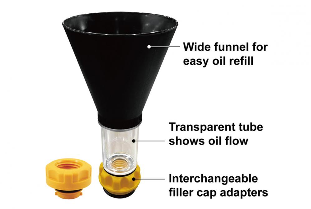 Oil Funnel Set for Renault & Nissan - No-spill Complete Coverage ...