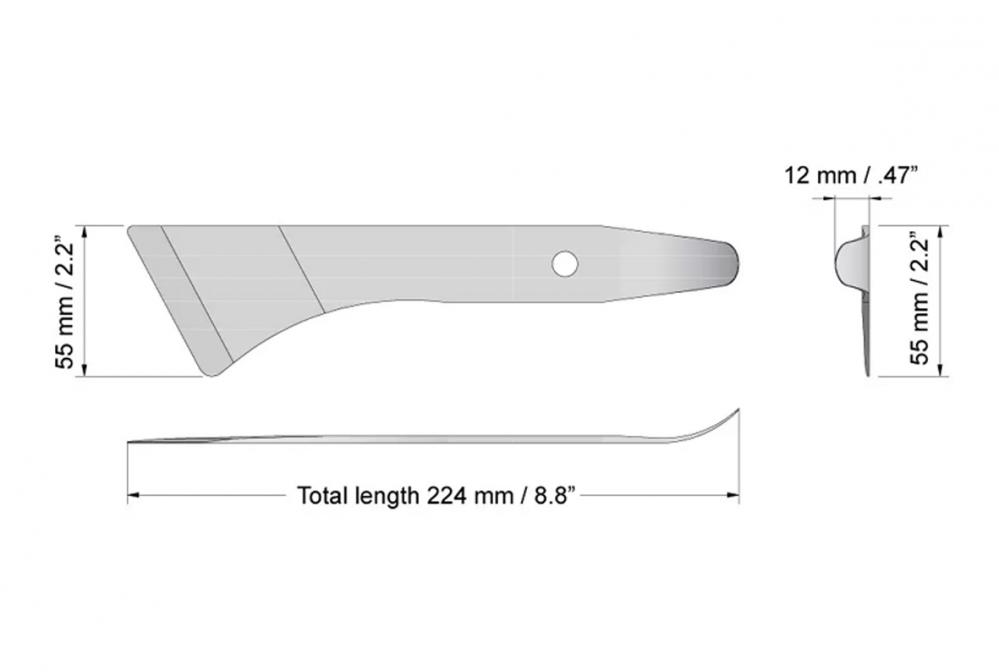 Double-sided Trim Removal Pry Bar | AUTOMASTER AUTO TOOLS CO., LTD.